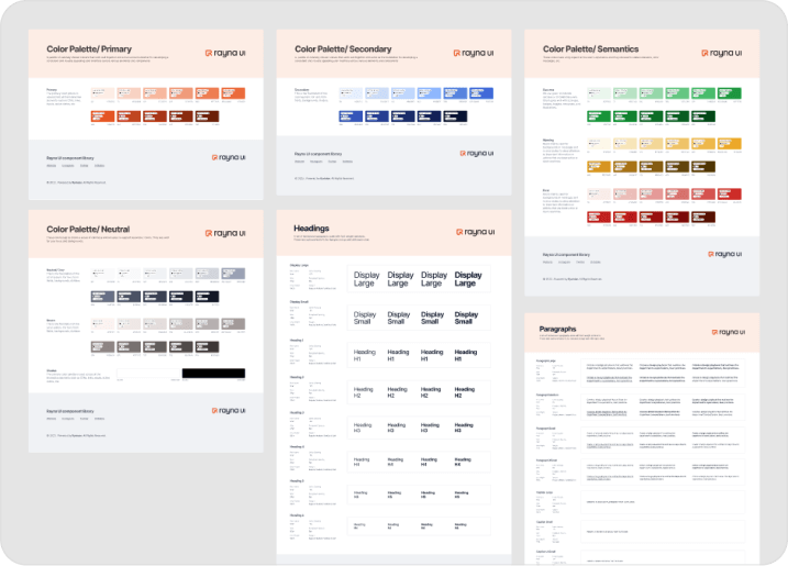Rayna UI Design System